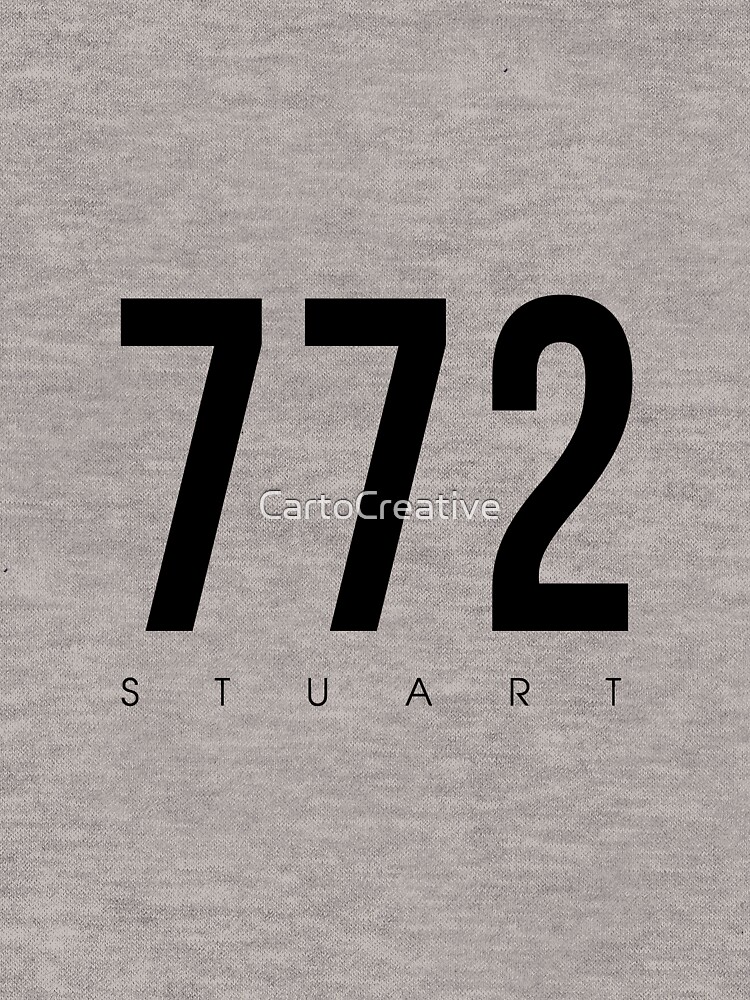"Stuart, FL - 772 Area Code design" Lightweight Hoodie by CartoCreative ...