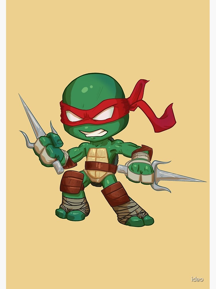 Póster «Chibi Raph TMNT» de ideo | Redbubble