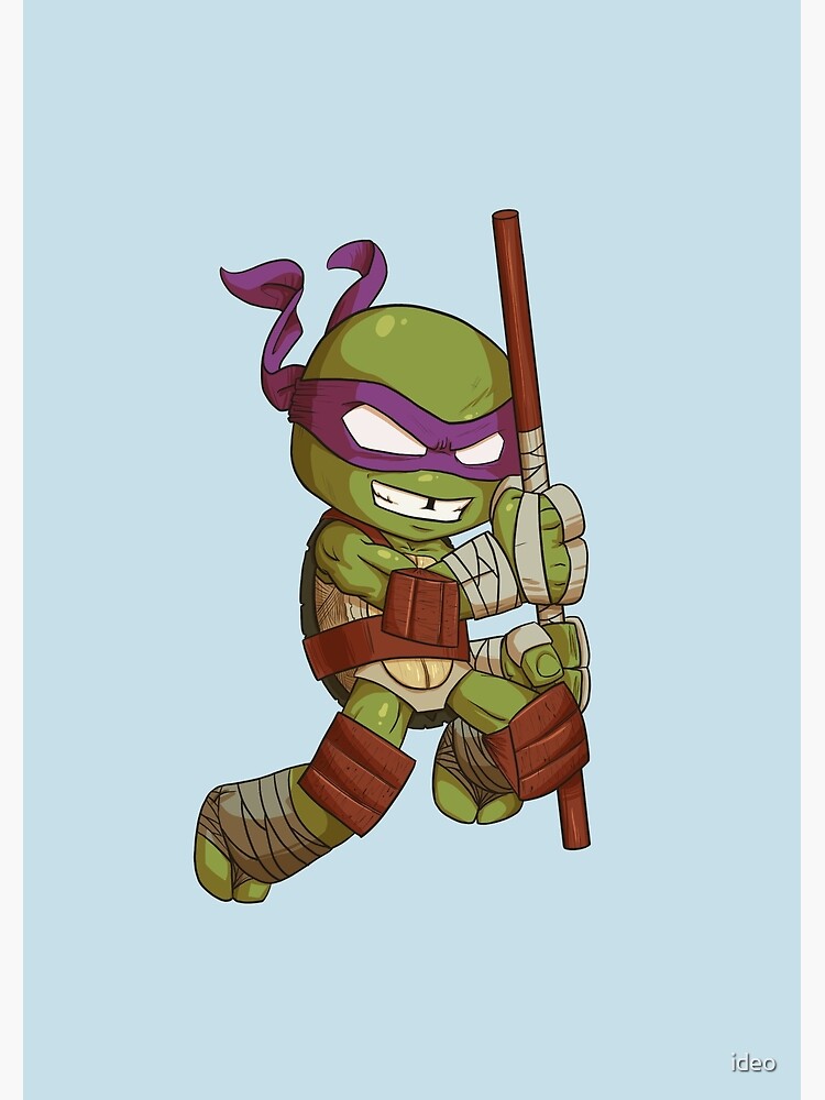 Póster «Chibi Donnie TMNT» de ideo | Redbubble