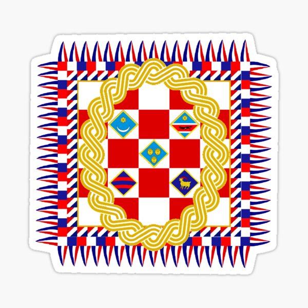 Croatian National Symbol Stickers for Sale | Redbubble
