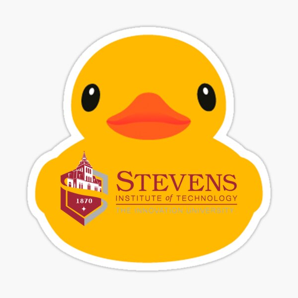 "Stevens Rubber Ducky" Sticker for Sale by elliehunter50 | Redbubble
