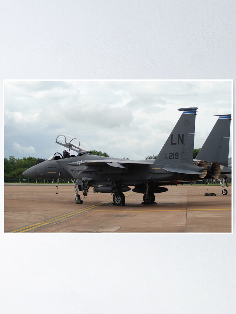 "F-15 Strike Eagle" Poster for Sale by imageworld | Redbubble