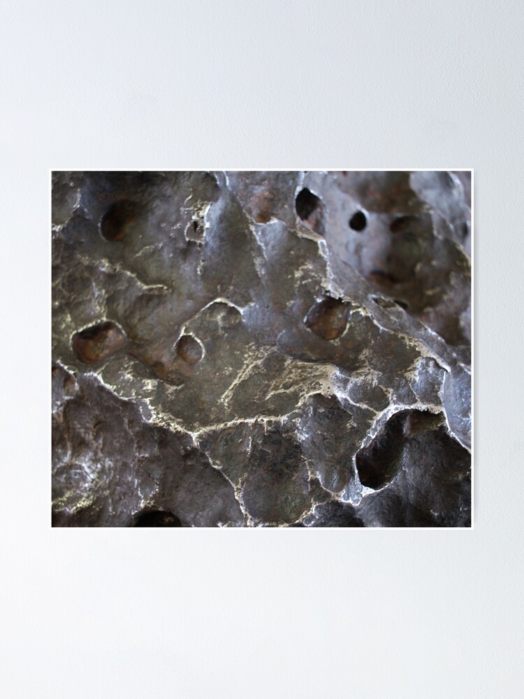 "Meteorite 6" Poster for Sale by LOGANMCCARTHY | Redbubble