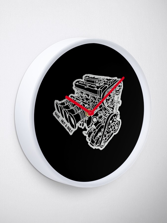 "Toyota AE86 Corolla Levin Sprinter Trueno 4AGE Engine" Clock for Sale ...