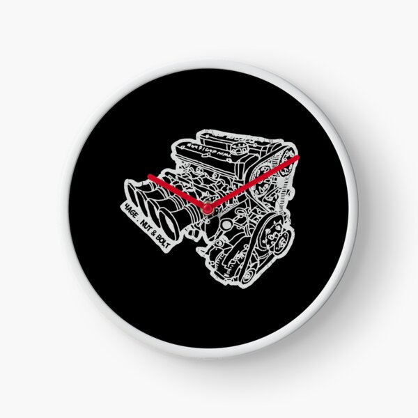 "Toyota AE86 Corolla Levin Sprinter Trueno 4AGE Engine" Clock for Sale ...