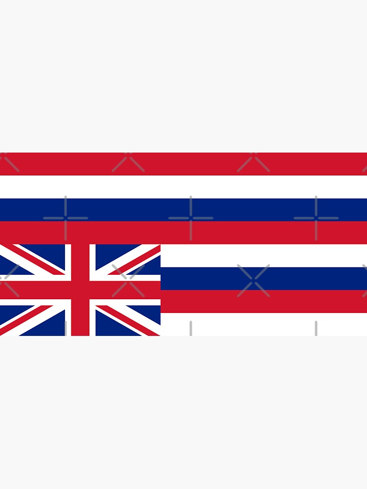 "Hawaiian Sovereignty Flag" Sticker for Sale by AlaskaExtreme | Redbubble