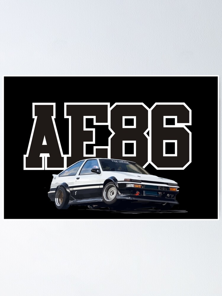 "AE86 Power - Toyota Hachi Roku" Poster for Sale by Kowalski71 | Redbubble