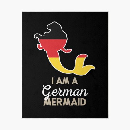 "Germany Flag German Mermaid" Art Board Print by countryflags | Redbubble