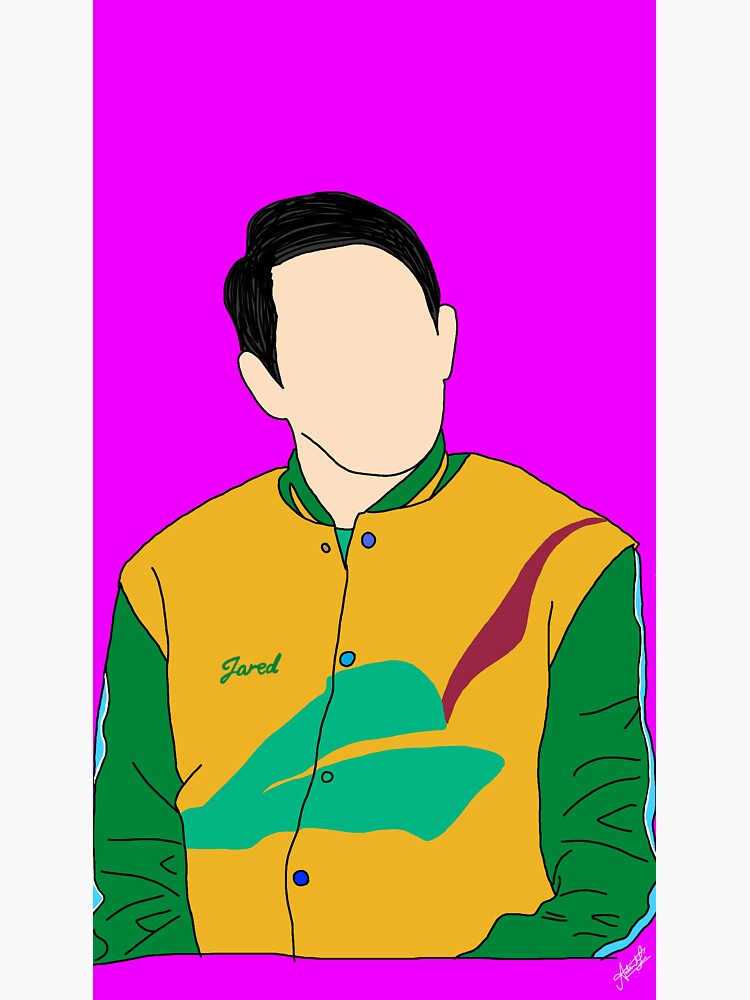 "Jared Dunn Portrait" Sticker for Sale by jareddunns | Redbubble