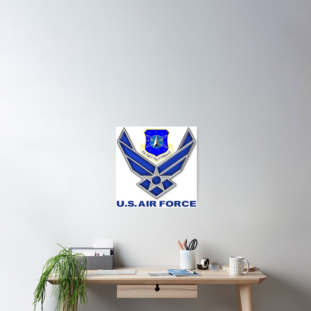 "Air Force Space Command (AFSPC) Crest" Poster by Spacestuffplus ...