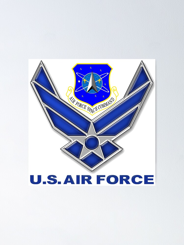 "Air Force Space Command (AFSPC) Crest" Poster by Spacestuffplus ...