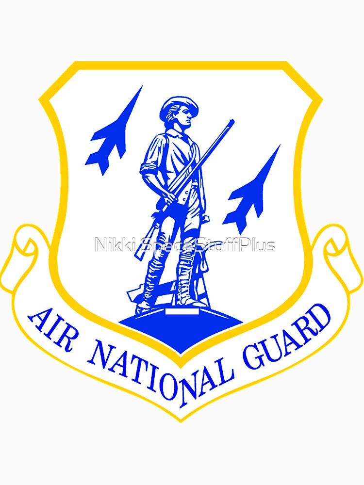 "The Air National Guard (ANG) Crest" Essential T-Shirt for Sale by ...
