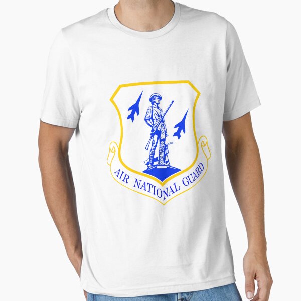 "The Air National Guard (ANG) Crest" Essential T-Shirt for Sale by ...