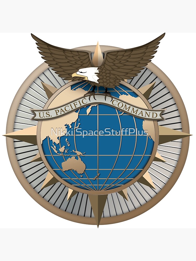 "United States Indo-Pacific Command (USINDOPACOM) Seal" Framed Art ...