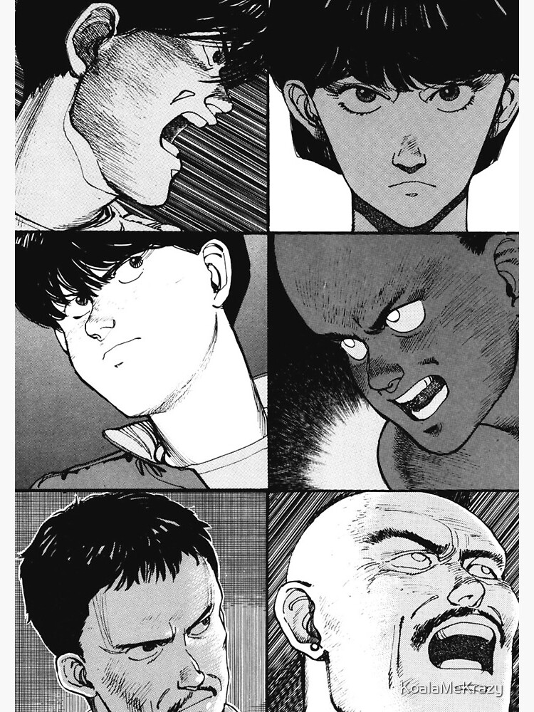 "Akira Manga Faces" Spiral Notebook for Sale by KoalaMeKrazy | Redbubble