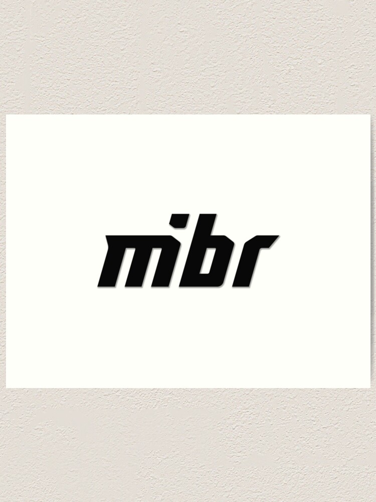 "MiBR Logo Black" Art Print by Swest2 | Redbubble