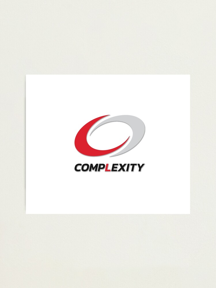 "Complexity Logo" Photographic Print by Swest2 | Redbubble