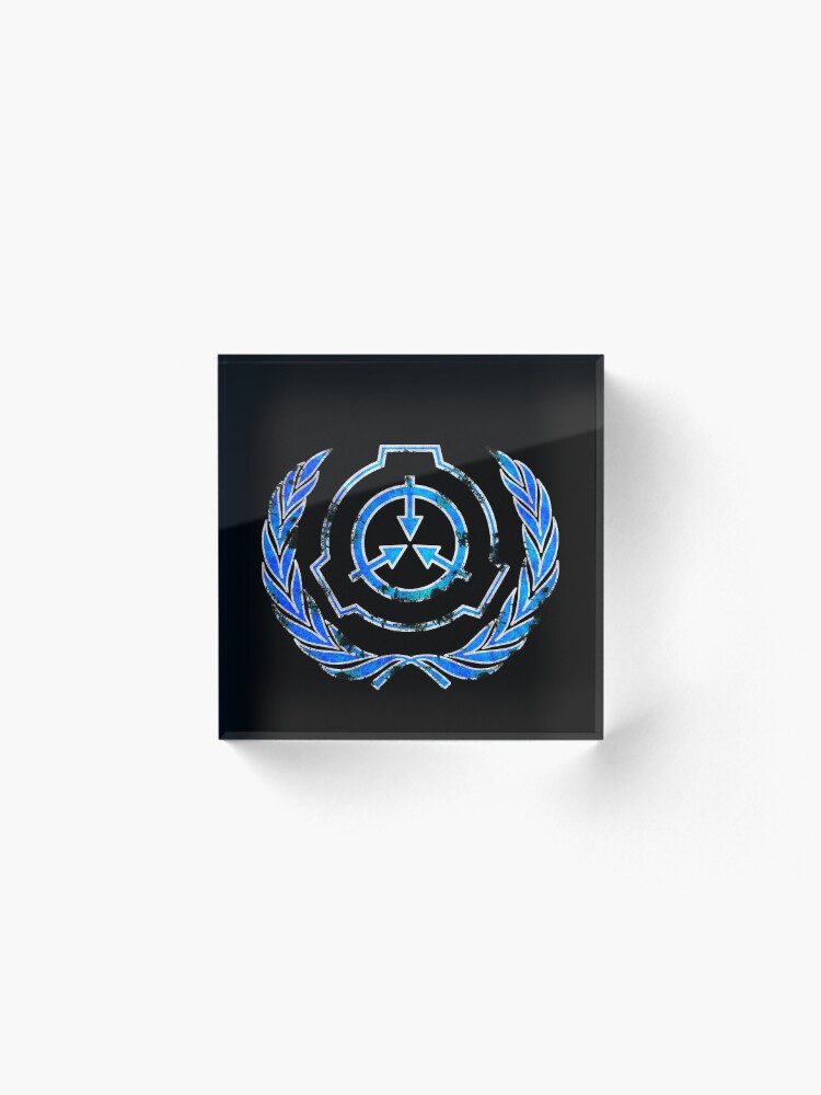 "SCP foundation blue crest symbol" Acrylic Block for Sale by Rebellion ...