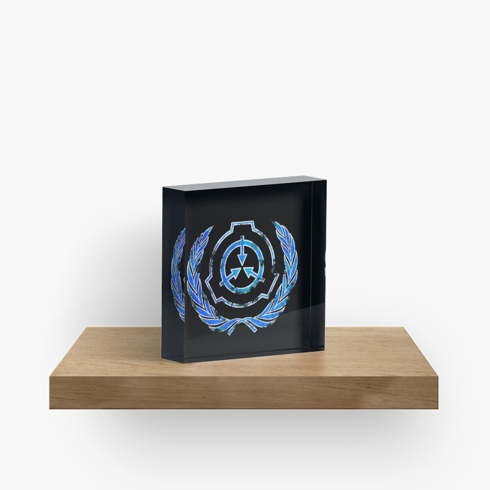 "SCP foundation blue crest symbol" Acrylic Block for Sale by Rebellion ...