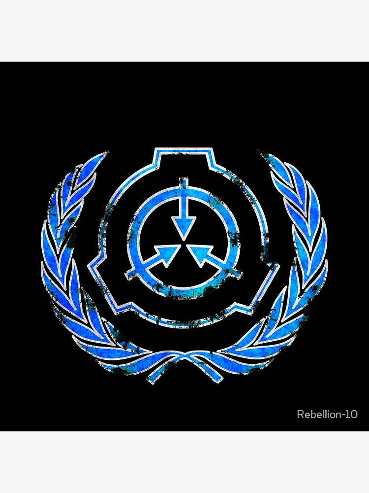 "SCP foundation blue crest symbol" Acrylic Block for Sale by Rebellion ...
