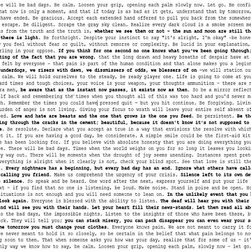 "instructions for a bad day" Art Print for Sale by sjnastri | Redbubble