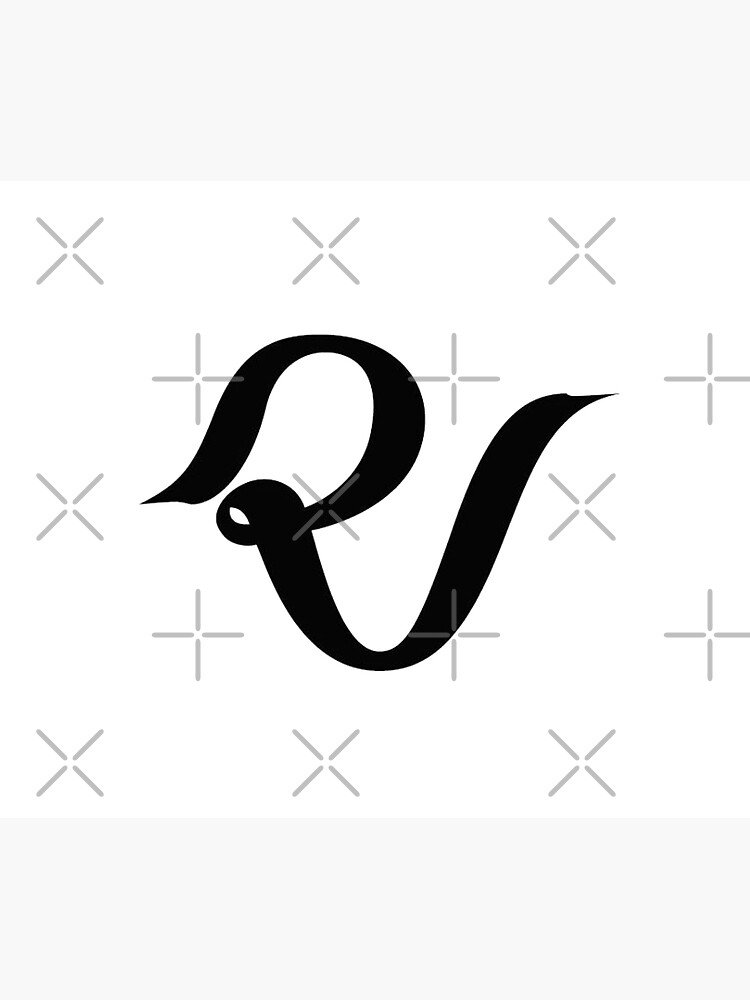 "RED VELVET OFFICIAL LOGO 2018" Art Print by taegiminnie | Redbubble