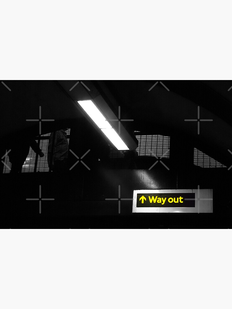 "Way Out" Sticker for Sale by SweetLemon | Redbubble