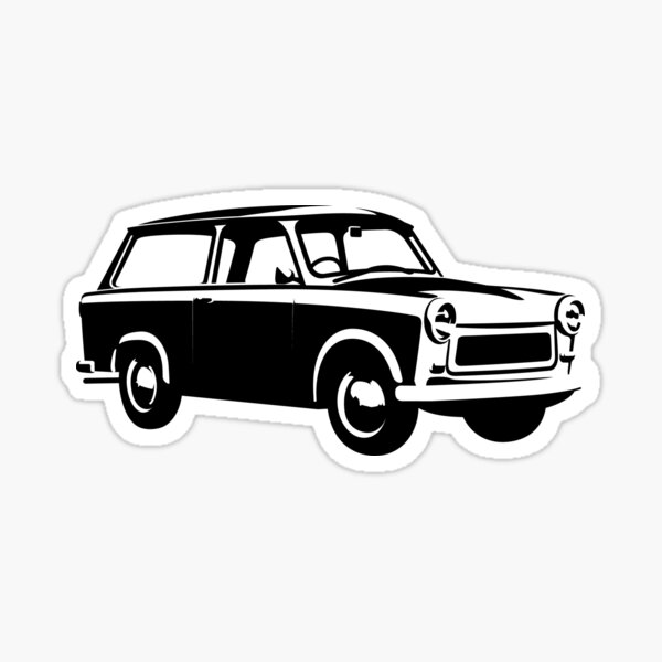 "Trabant 601 Kombi" Sticker von GetThatCar | Redbubble