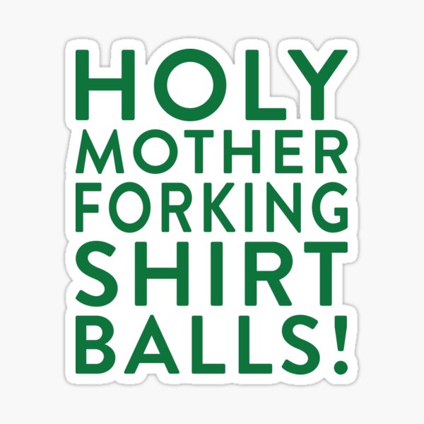 "holy mother..." Sticker by raandoom | Redbubble