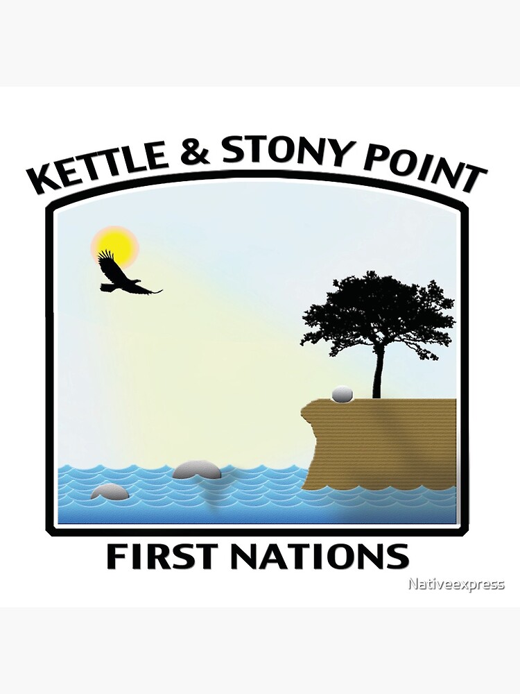"Kettle & Stony Point First Nations" Poster by Nativeexpress | Redbubble