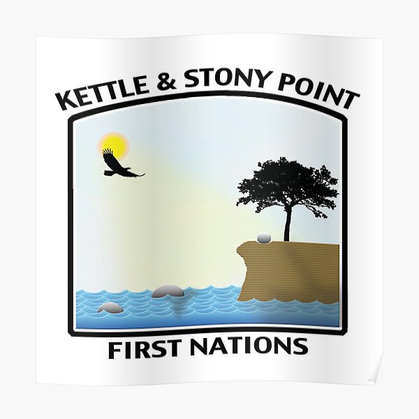 "Kettle & Stony Point First Nations" Poster by Nativeexpress | Redbubble
