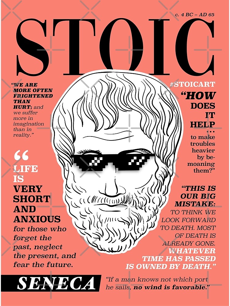 Stoic poster. Seneca Premium Matte Vertical Poster sold by Nissa ...
