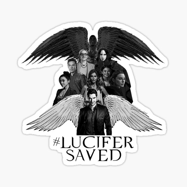 Lucifer Tv Show Stickers | Redbubble