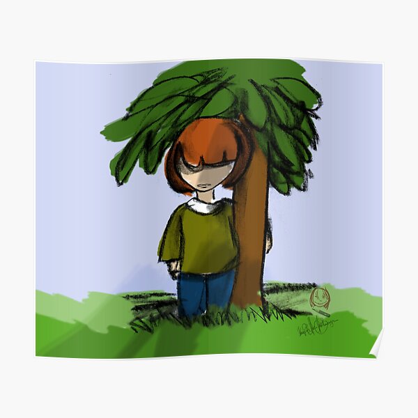 "My best friend tree" Poster by pupazzodesign | Redbubble
