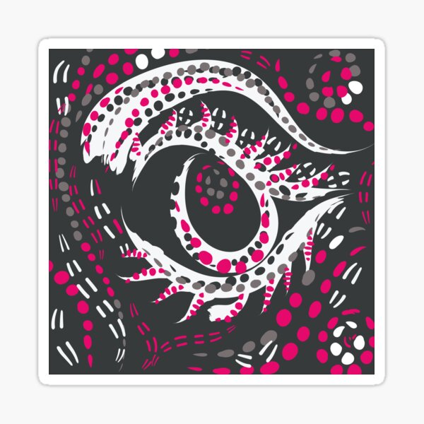 "Folk Folk" Sticker by NoraMohammed | Redbubble