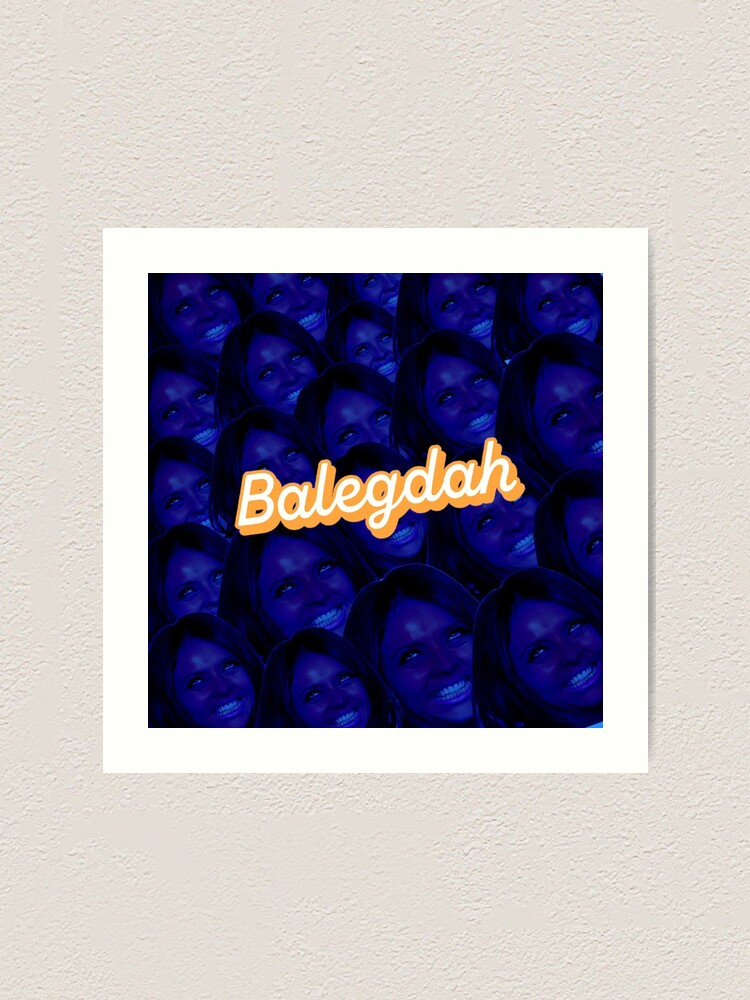 "Jesy Nelson BALEGDAH BLUE" Art Print by shprism | Redbubble