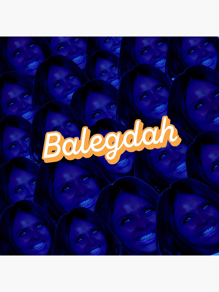 "Jesy Nelson BALEGDAH BLUE" Art Print by shprism | Redbubble