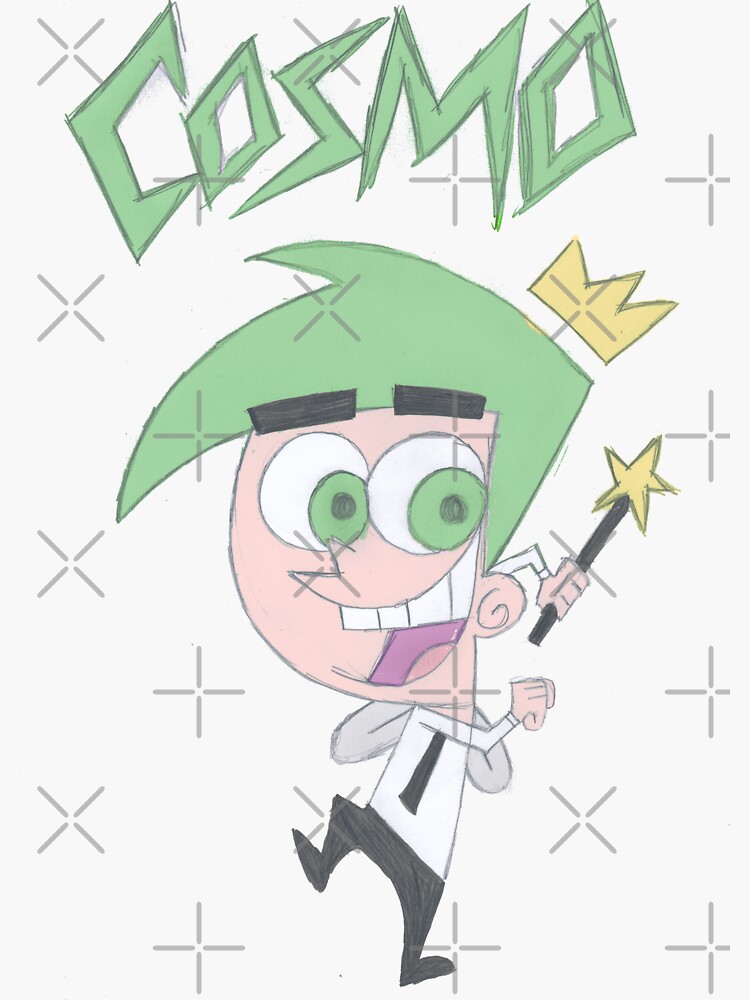 "Cosmo" Sticker for Sale by kczotter | Redbubble