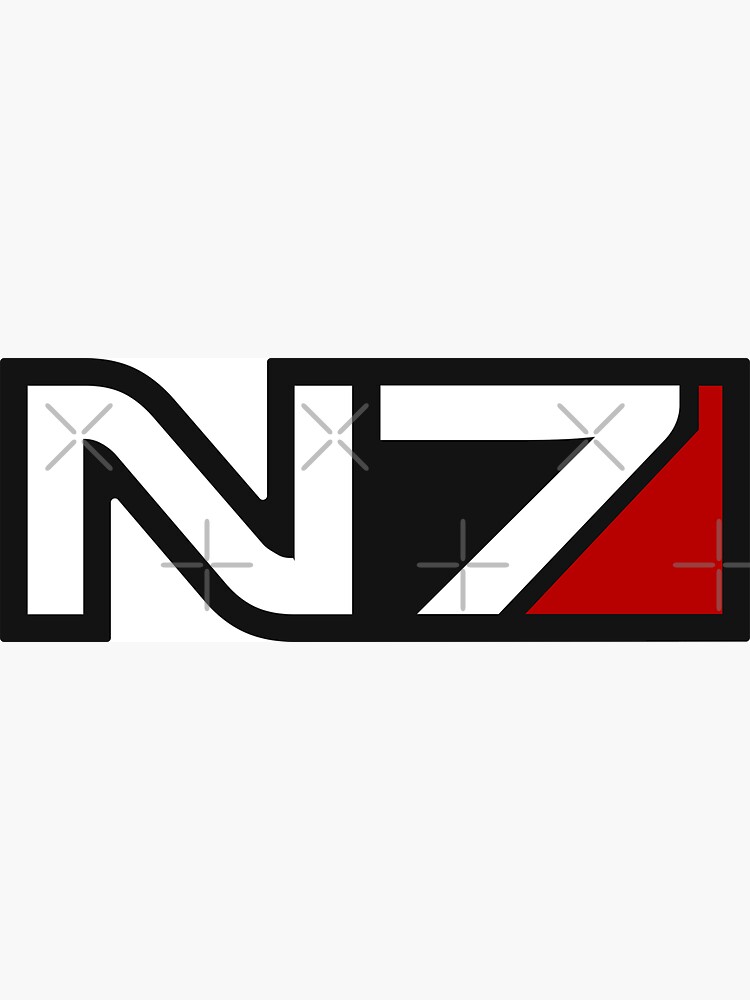 "N7 emblem, Mass Effect" Magnet for Sale by Keyur44 | Redbubble