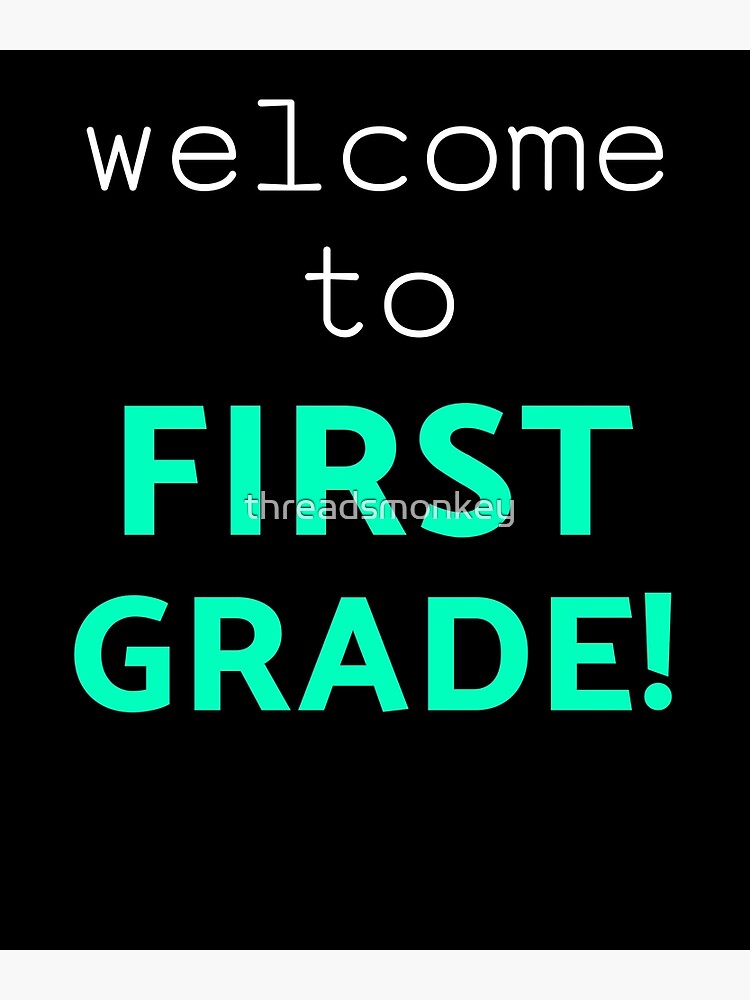 "First Grade Welcome To First Grade Light Teacher Appreciation Gift ...