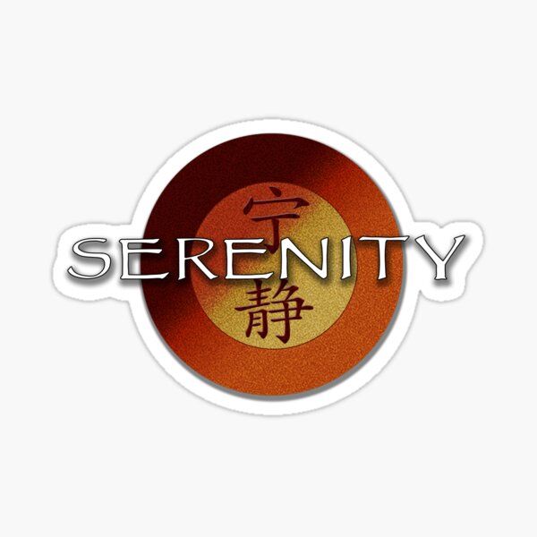 "Serenity Logo" Sticker for Sale by jlerossignol | Redbubble