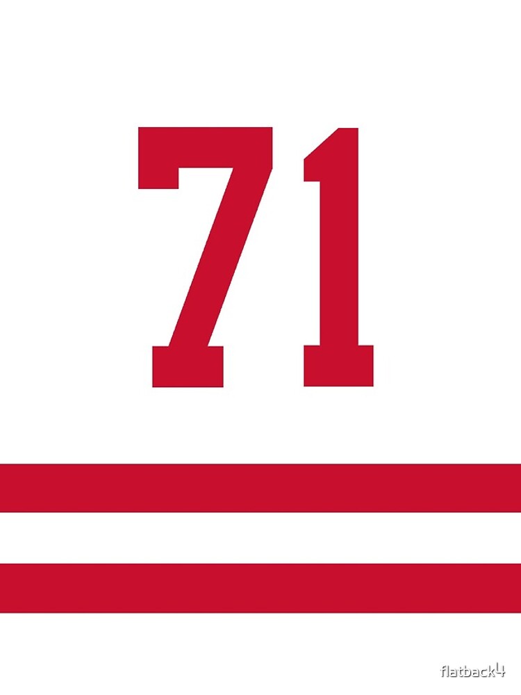 "Detroit Hockey - Away Number 71" iPhone Case for Sale by flatback4 ...