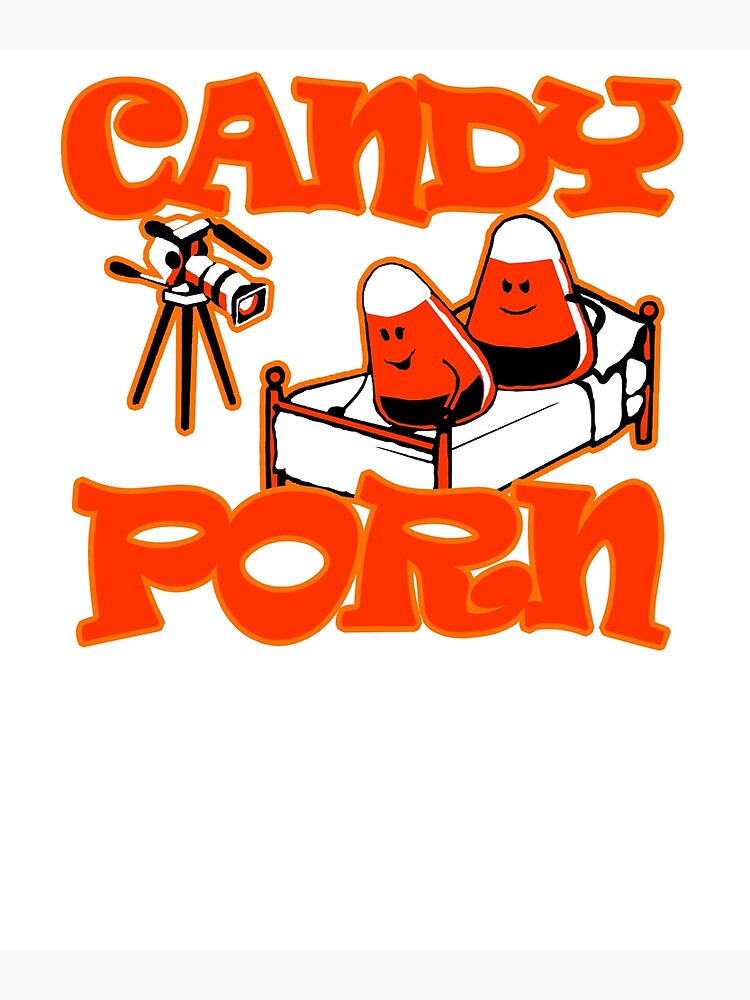 Candy Porn Popcorn Porn Cinema Poster For Sale By Chrisfeil Redbubble