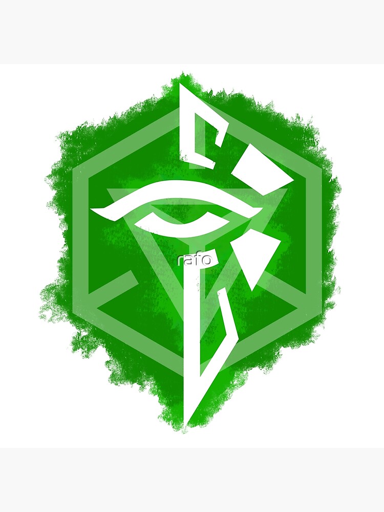 Póster «Símbolo de la Facción Iluminada ART» de rafo | Redbubble