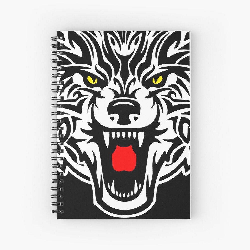 "New Updated AirWolf Logo Design Idea, Tribal Winged Wolf Logo Wall Art ...