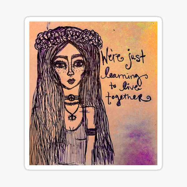 "Joe cocker Space Captain" Sticker by mackpaige74 | Redbubble