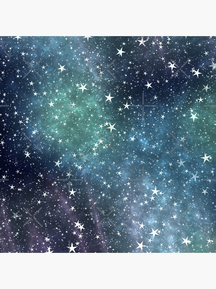 "Night sky" Sticker by BlackDevil | Redbubble