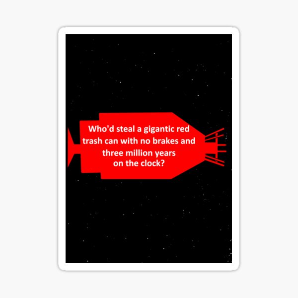 "Red Dwarf" Sticker for Sale by EddRising | Redbubble