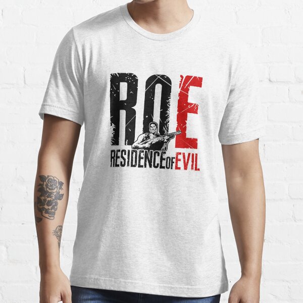 "ROE Logo White " T-shirt for Sale by RESIDENCEofEVIL | Redbubble ...