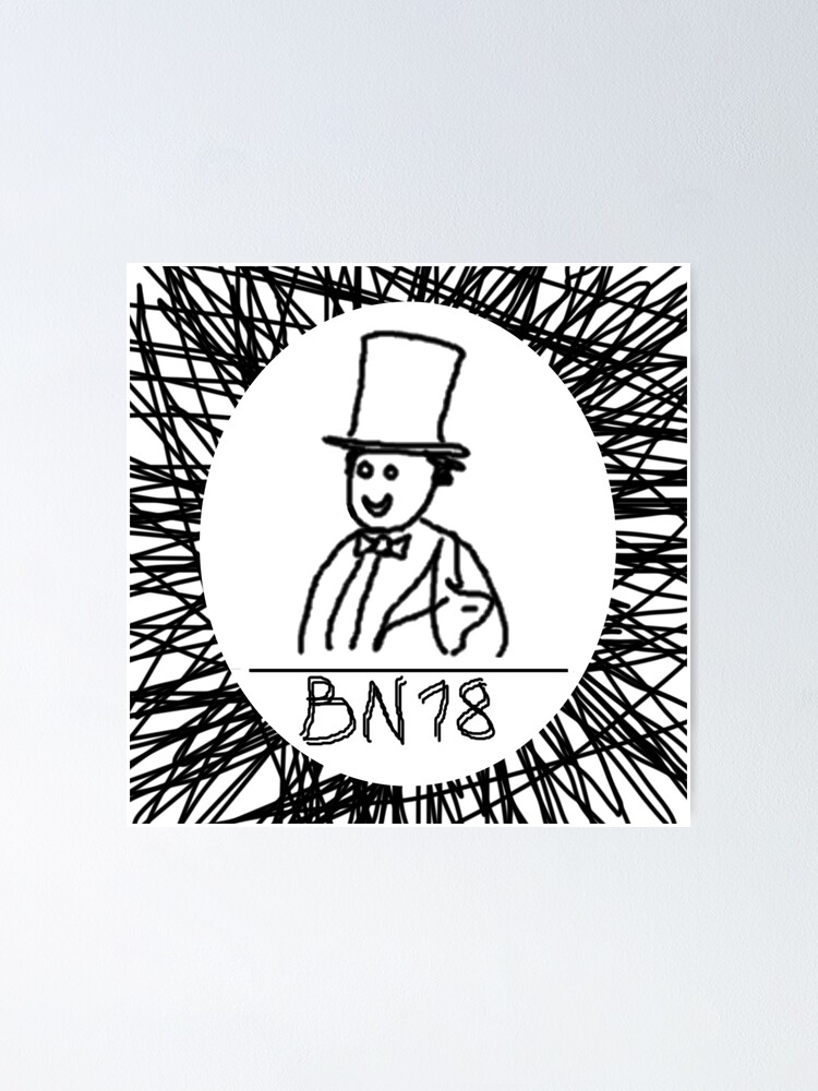 "BN18 Logo" Poster for Sale by BN18 | Redbubble